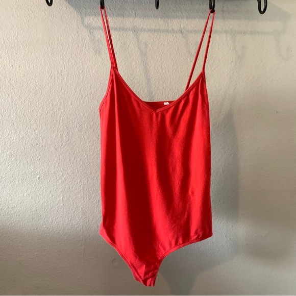 PacSun | Tops | Ruby Red Bodysuit Tank Top | Poshmark